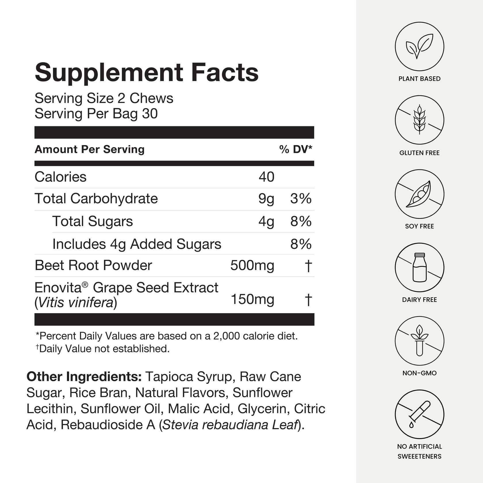 Superbeets® Heart Chews | Blood Pressure Support | humanⁿ