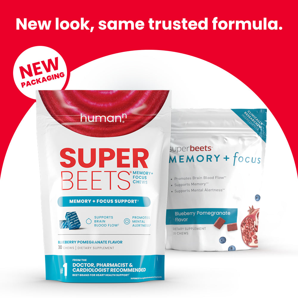 Memory & Focus Supplement Chews | SuperBeets | humanⁿ