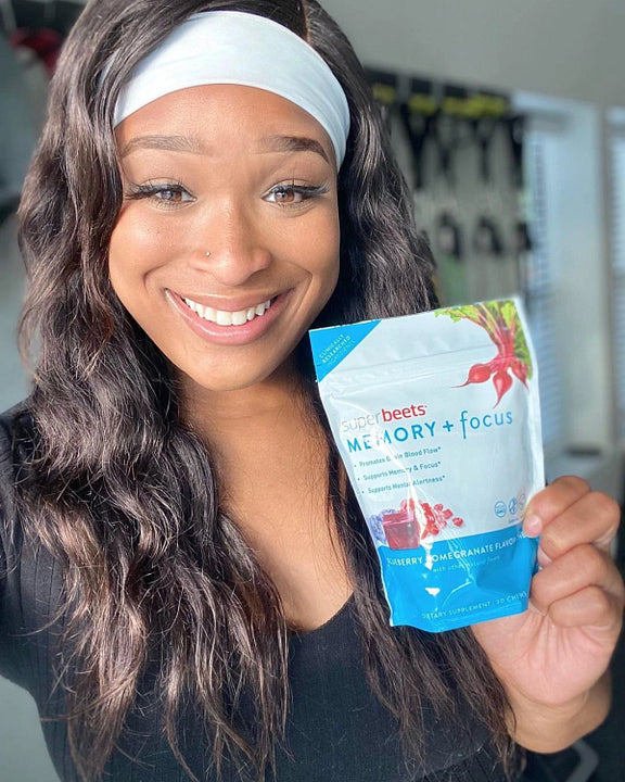 Memory & Focus Supplement Chews | SuperBeets | humanⁿ