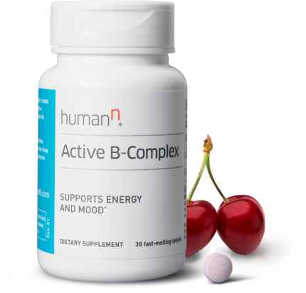 Active B-Complex | Vitamin B6, B7, B9, B12 | humanⁿ